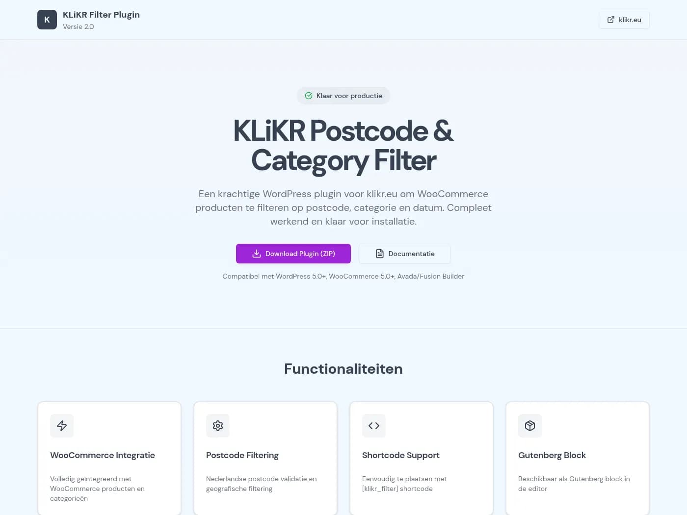 Klikr EU Plugin Fix