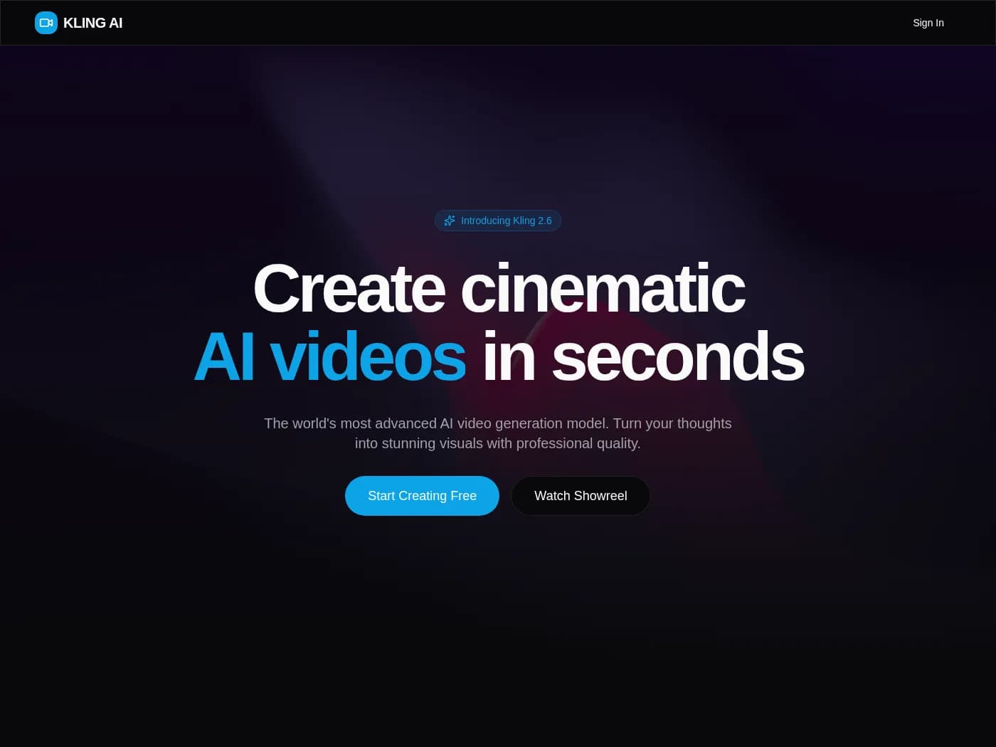 Kling 2.6 Clone