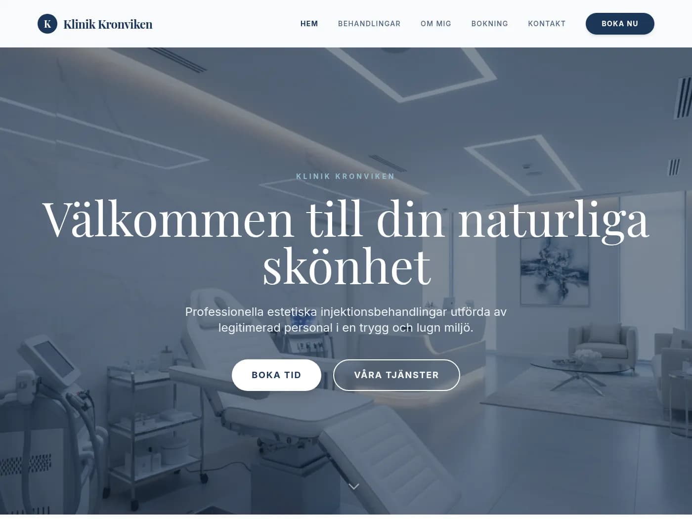 Klinik Kronviken Web