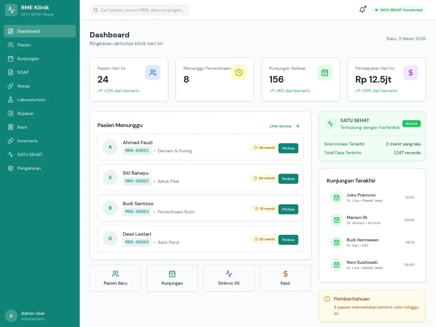 RME Klinik Puspita Medika