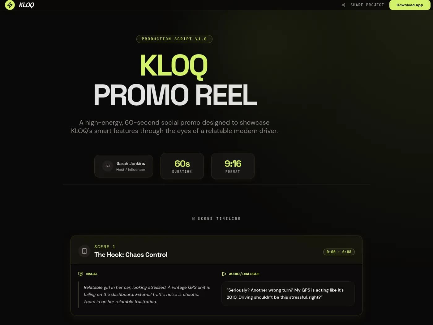 KLOQ Drive Promo Reel