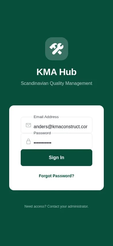 KMA Construction Hub