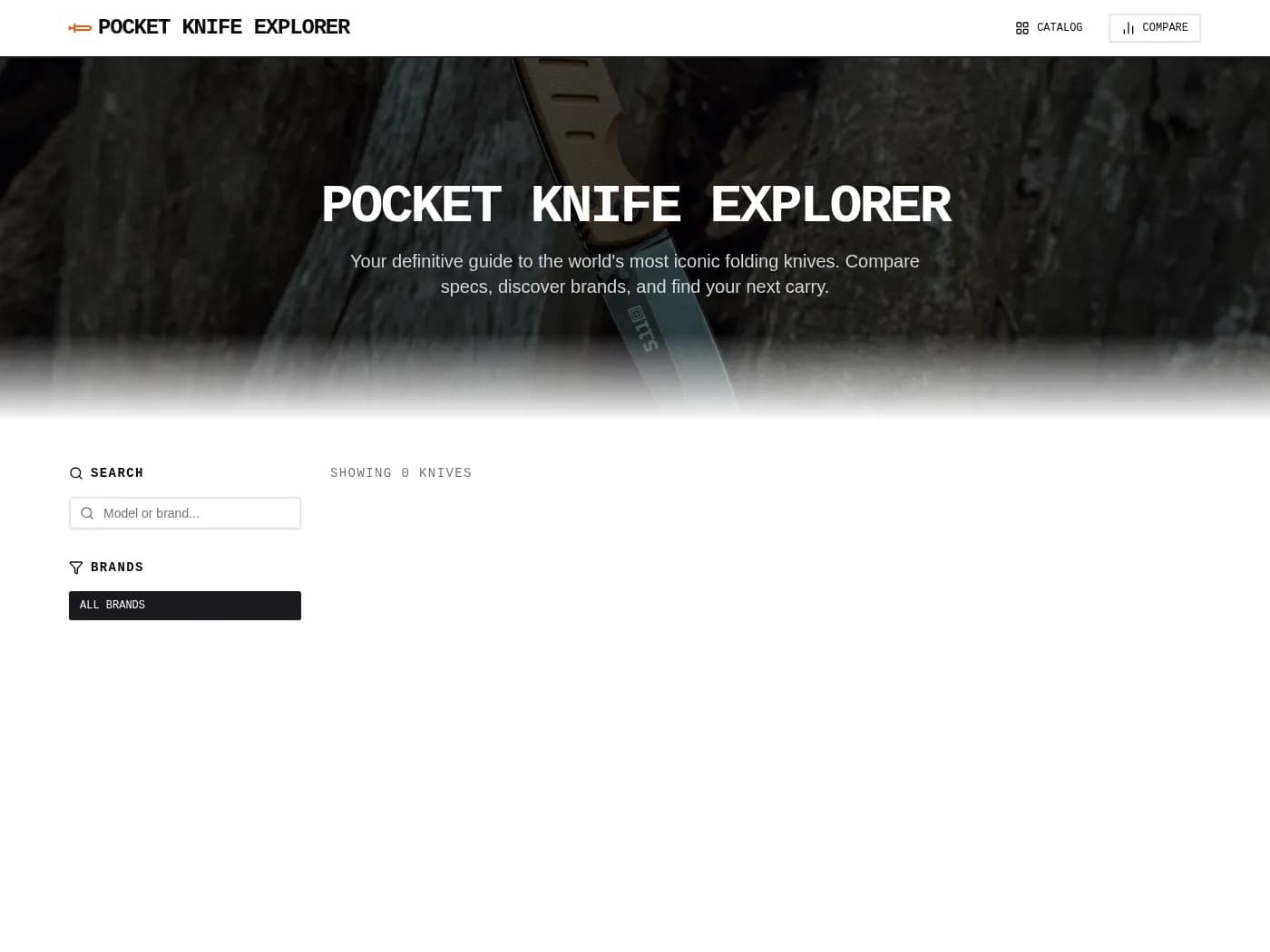 Pocket Knife Explorer