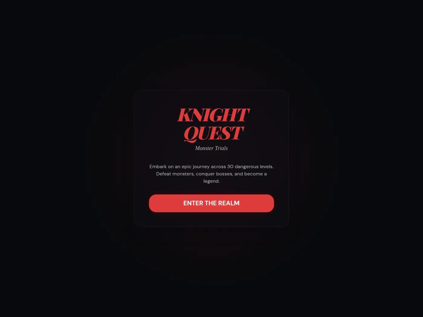 Knight Quest: Monster Trials