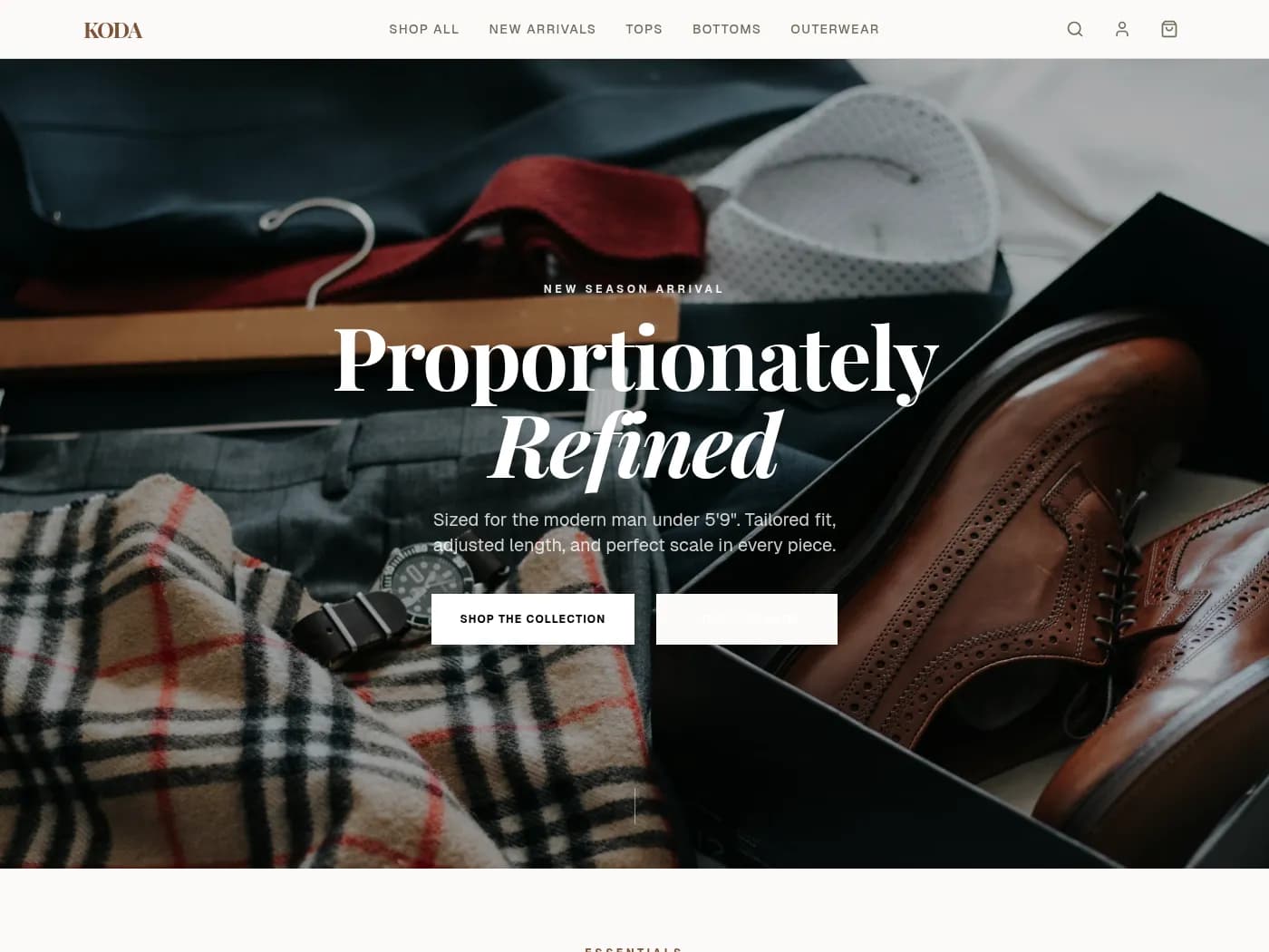 Koda Menswear Store