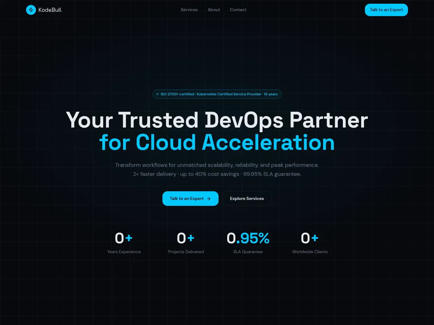 KodeBull Web Refresh