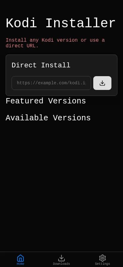 Kodi Installer Mobile