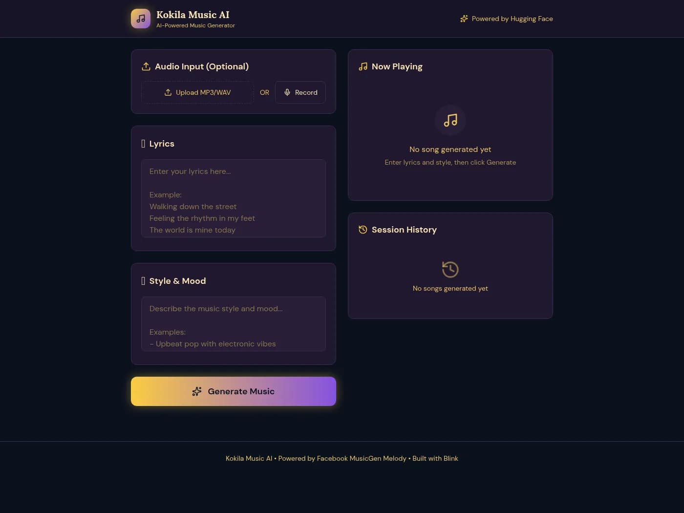 Kokila Music AI