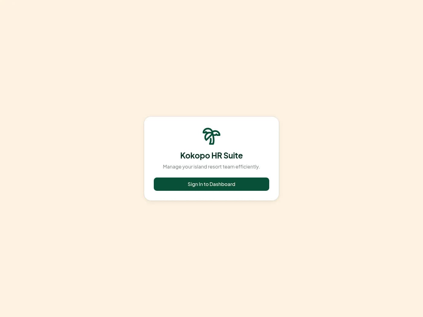 Kokopo HR Suite