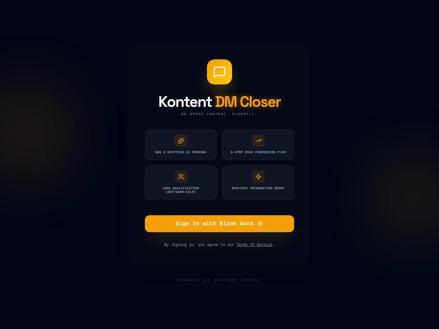 Kontent DM Closer