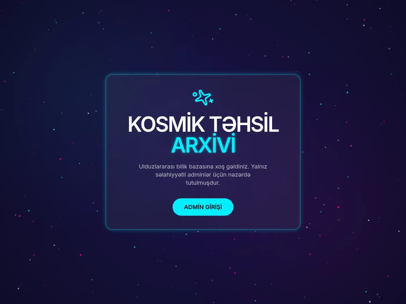 Kosmik Təhsil Arxivi