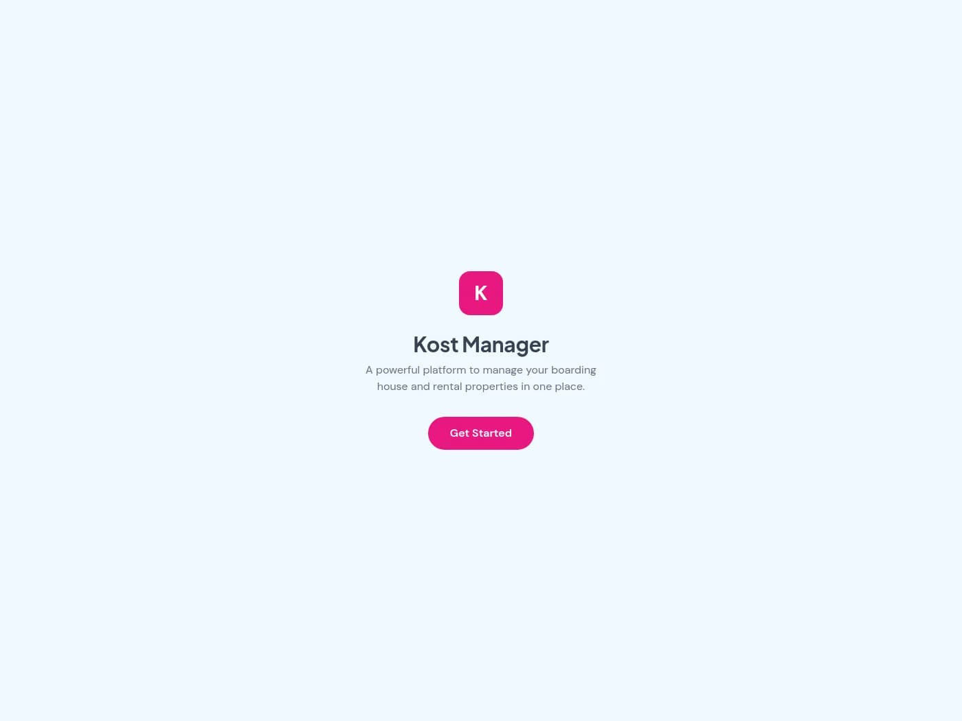 Kost Management Hub