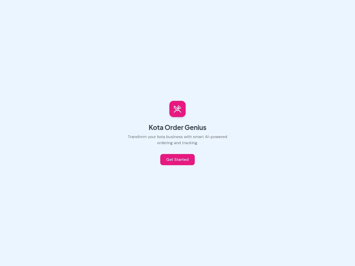 Kota Order Genius