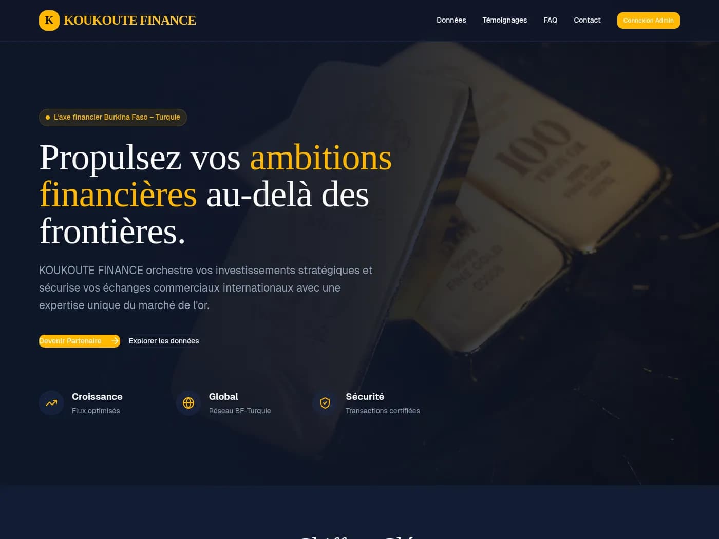 KOUKOUTE Finance Portal