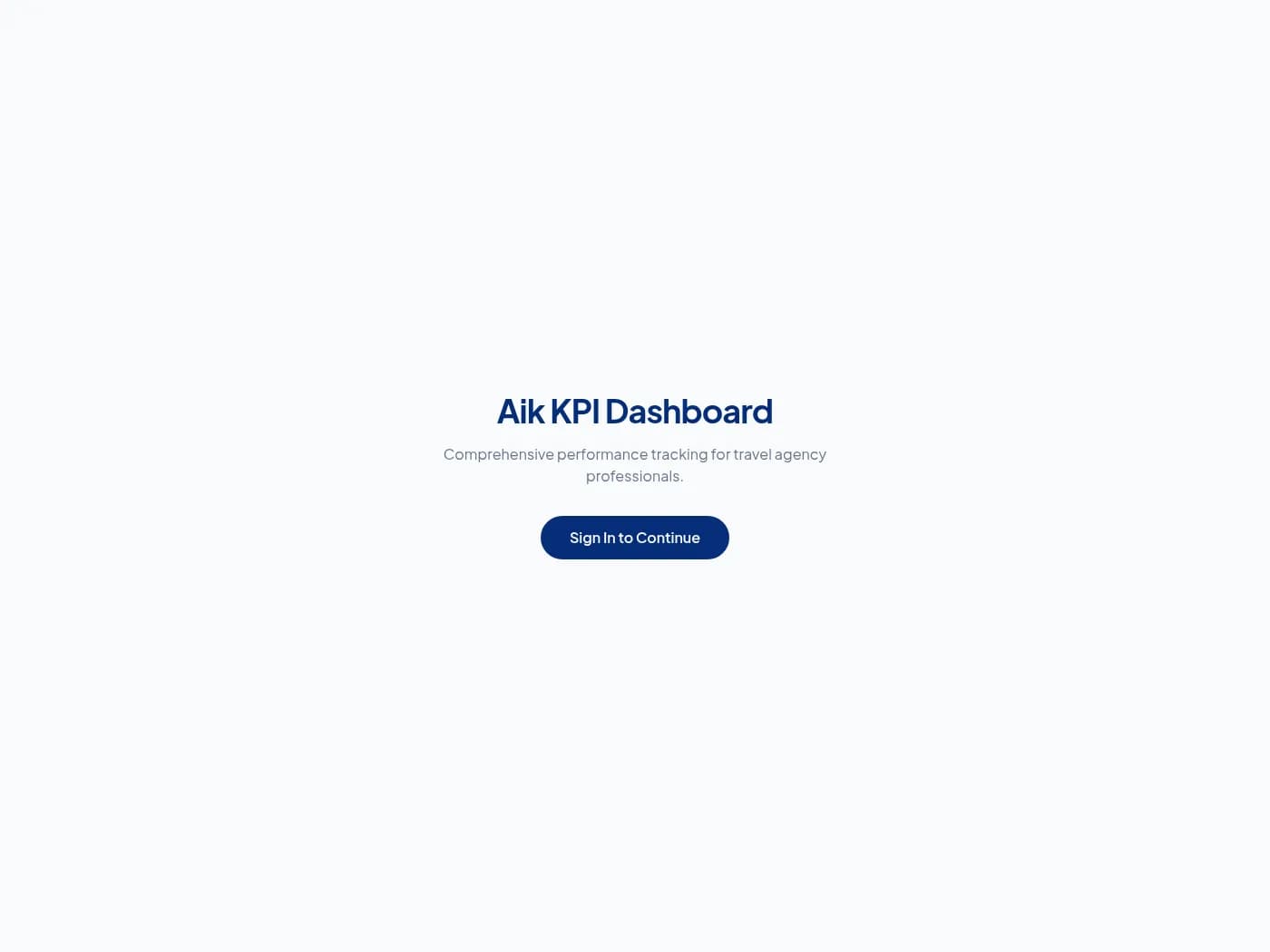 Aik KPI Dashboard