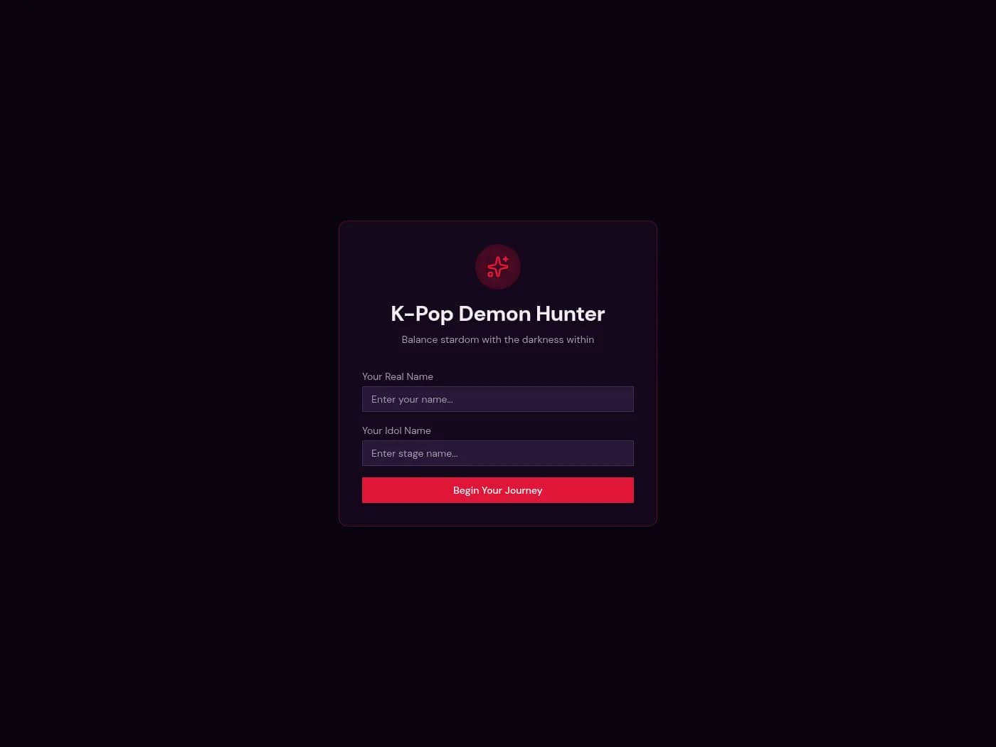 K-Pop Demon Hunter Sim