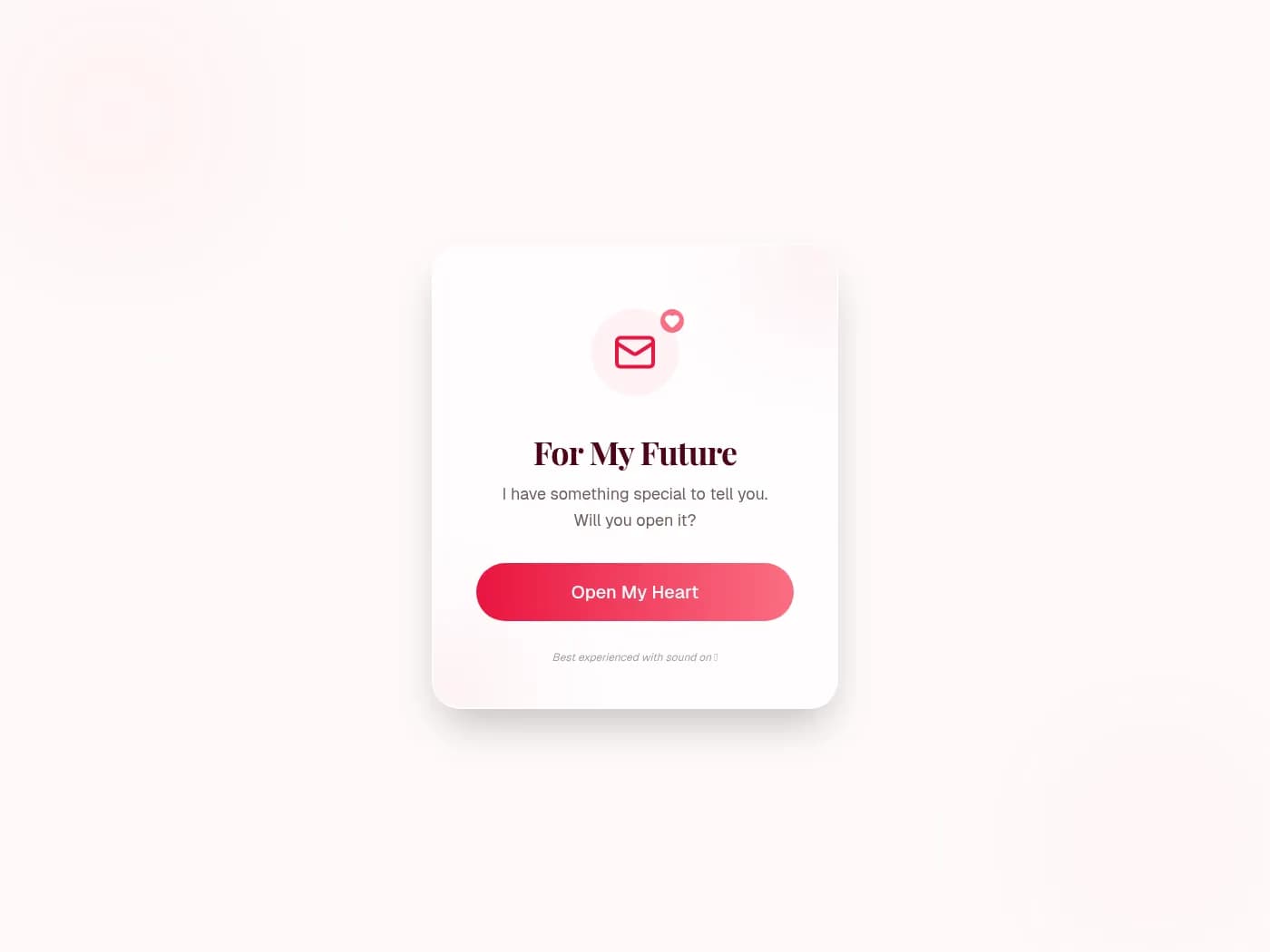 KPop Love Message Website
