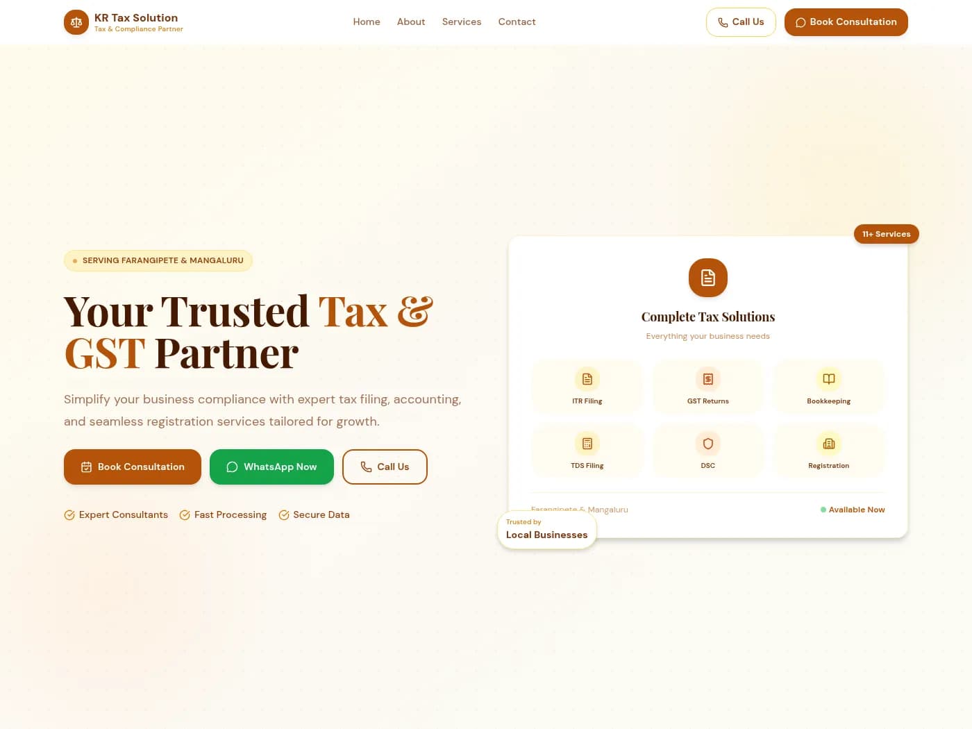 KR Tax Solution Portal