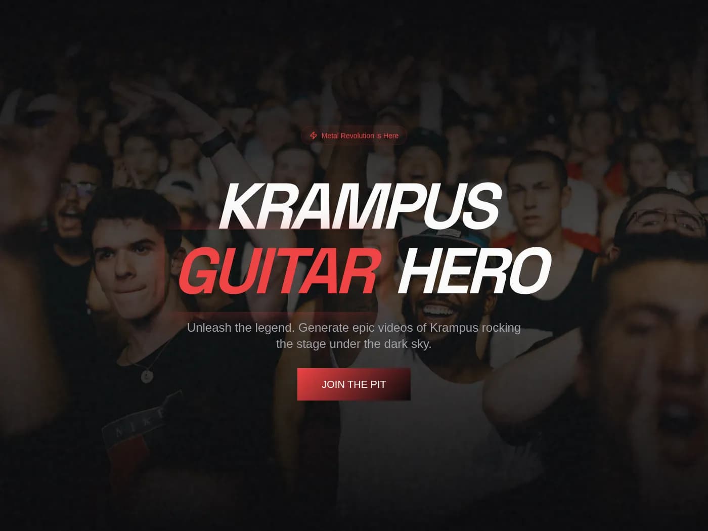 Krampus Guitar Hero