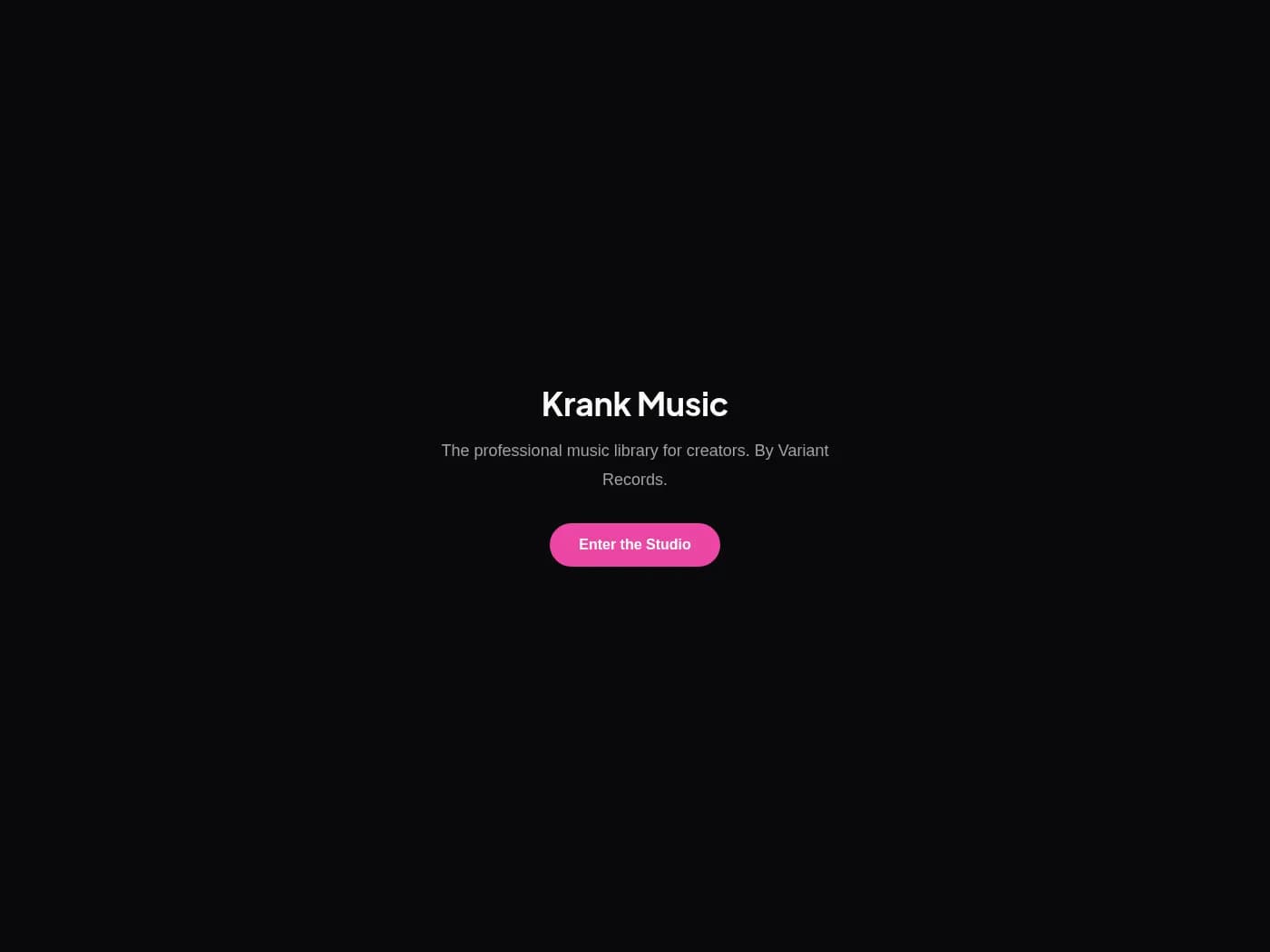 Krank Music