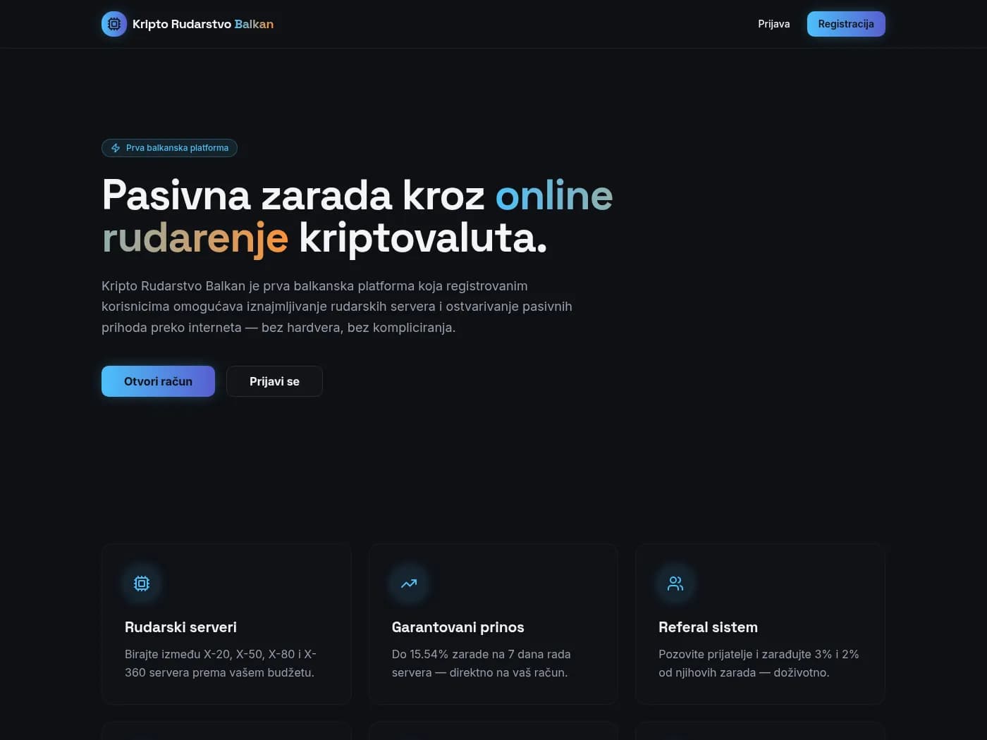 Kripto Rudarstvo Klon