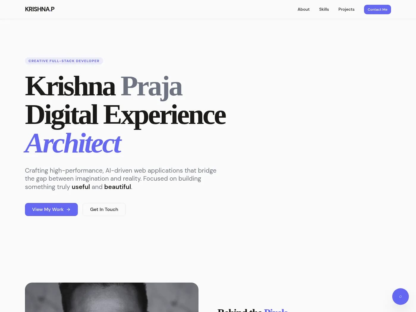 Krishna Praja Website