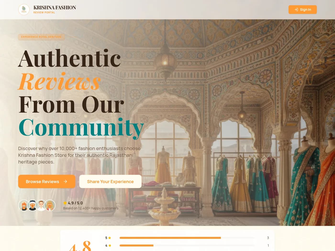 Krishna Fashion Reviews