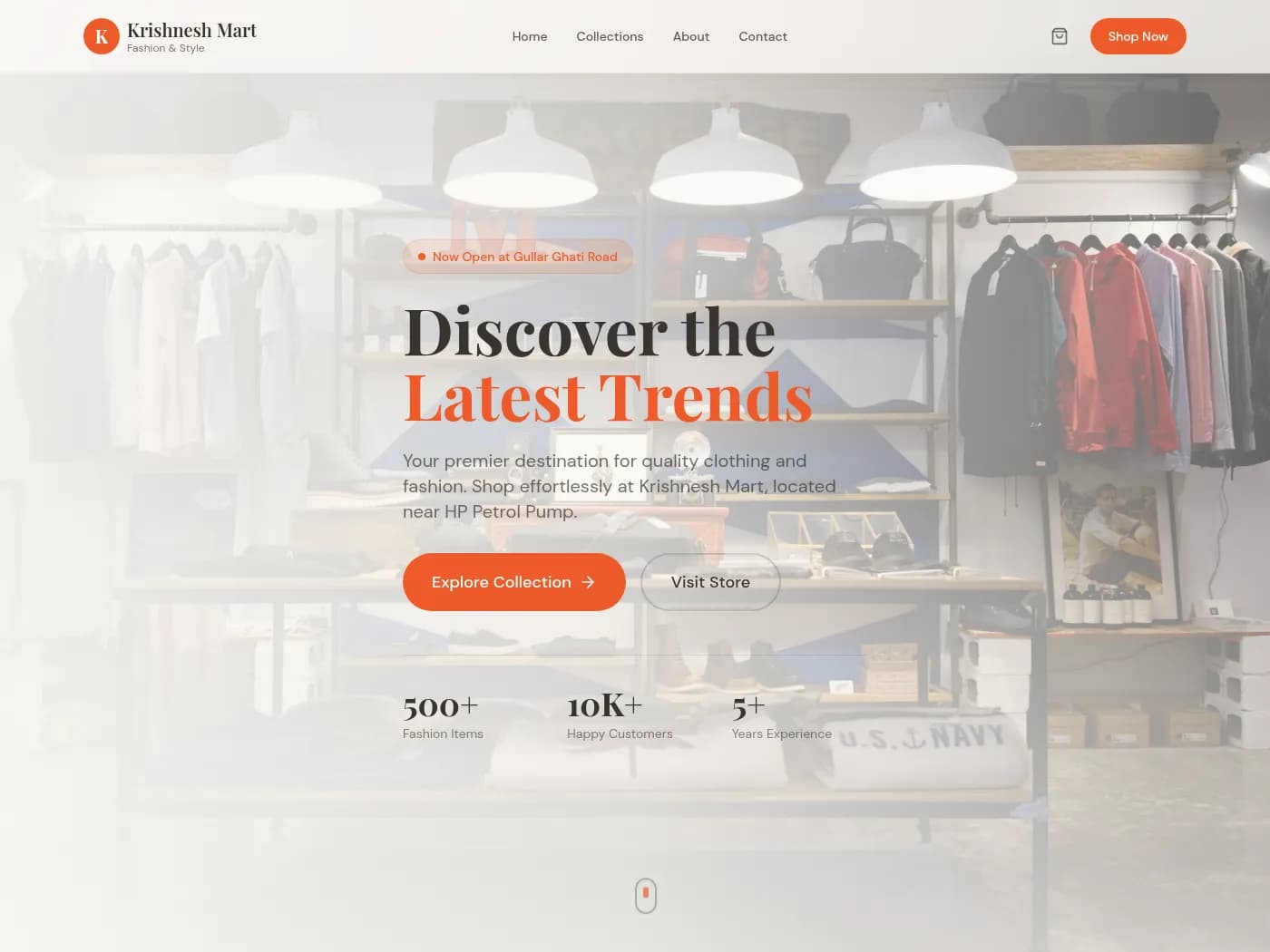 Krishnesh Mart Storefront