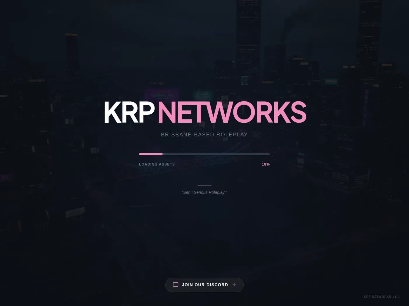 KRP Networks Loadscreen