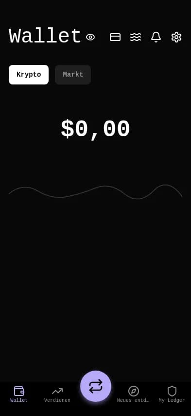 Krypto Wallet UI