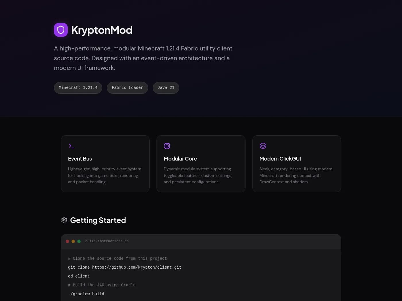 KryptonMod Utility Client