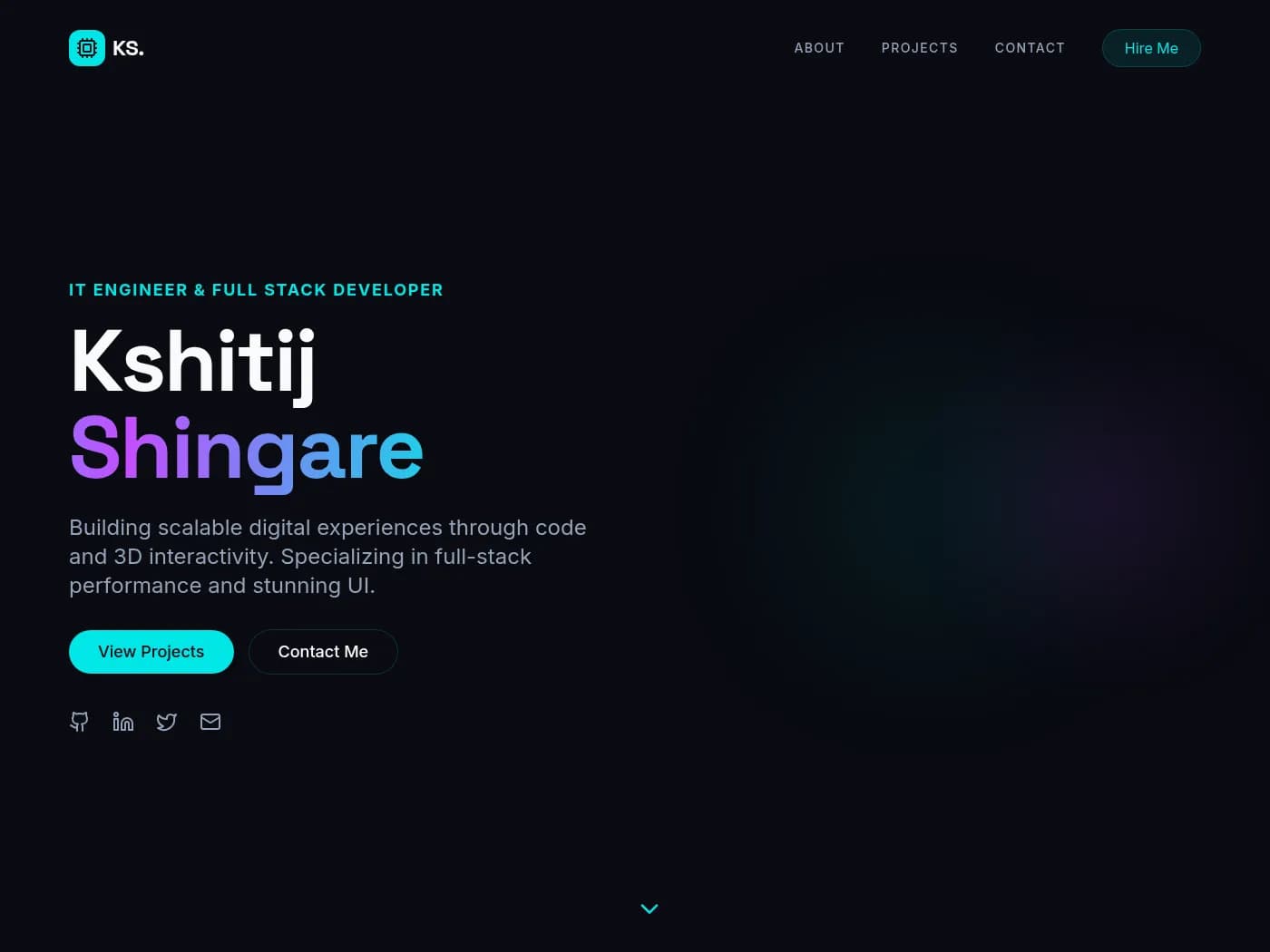 Kshitij's 3D Portfolio