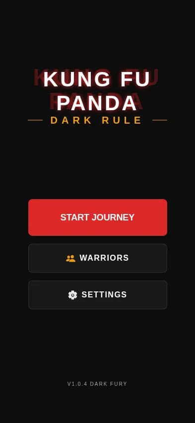 Kung Fu Panda Dark Fury