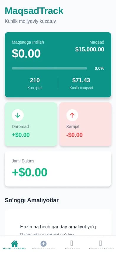 MaqsadTrack App