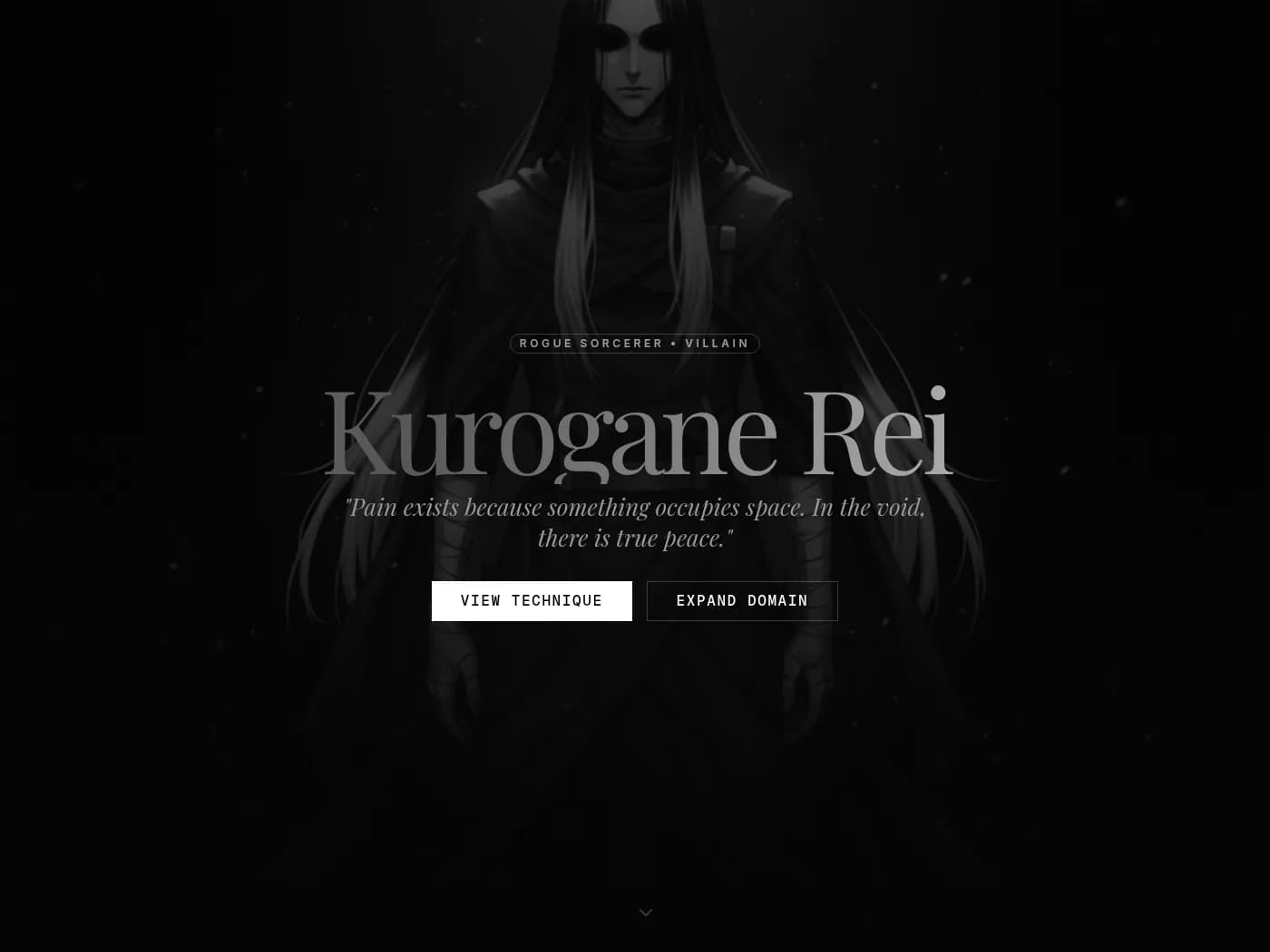 Kurogane Rei Character Sheet