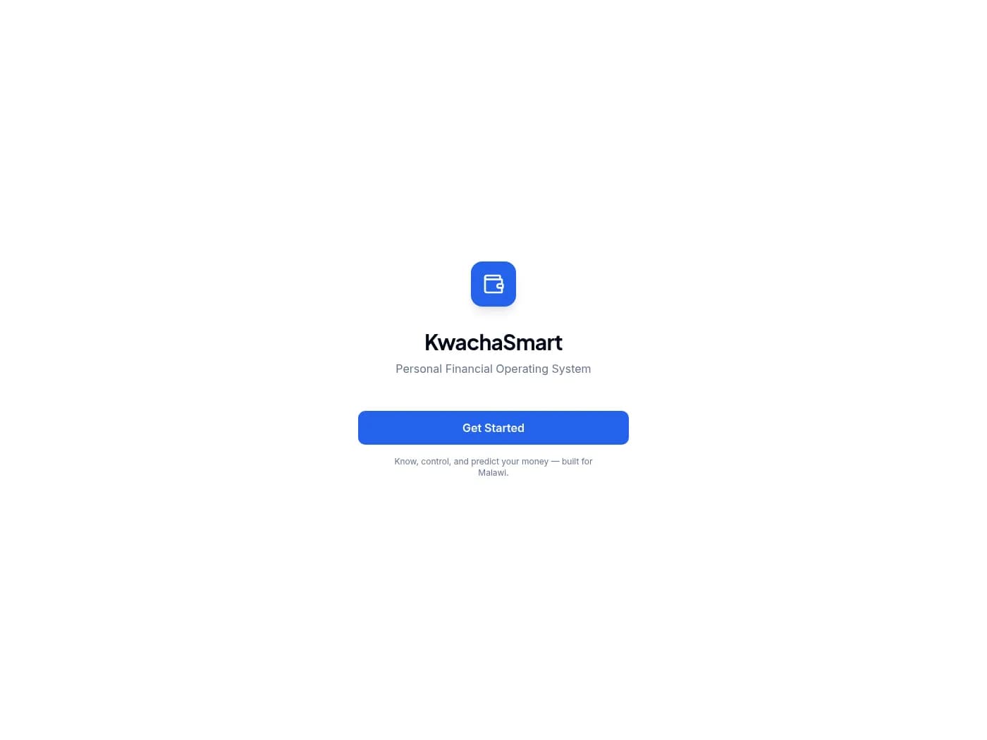 KwachaSmart Finance OS