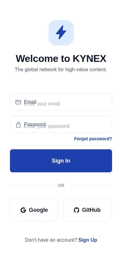 KYNEX Social Network