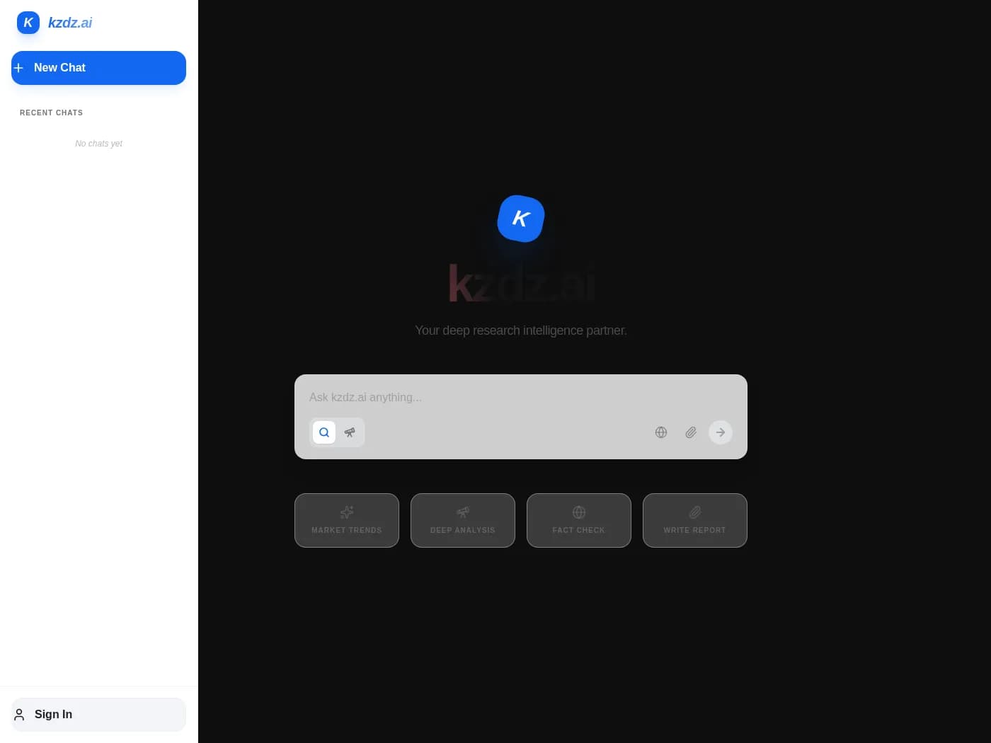kzdz.ai Chatbot