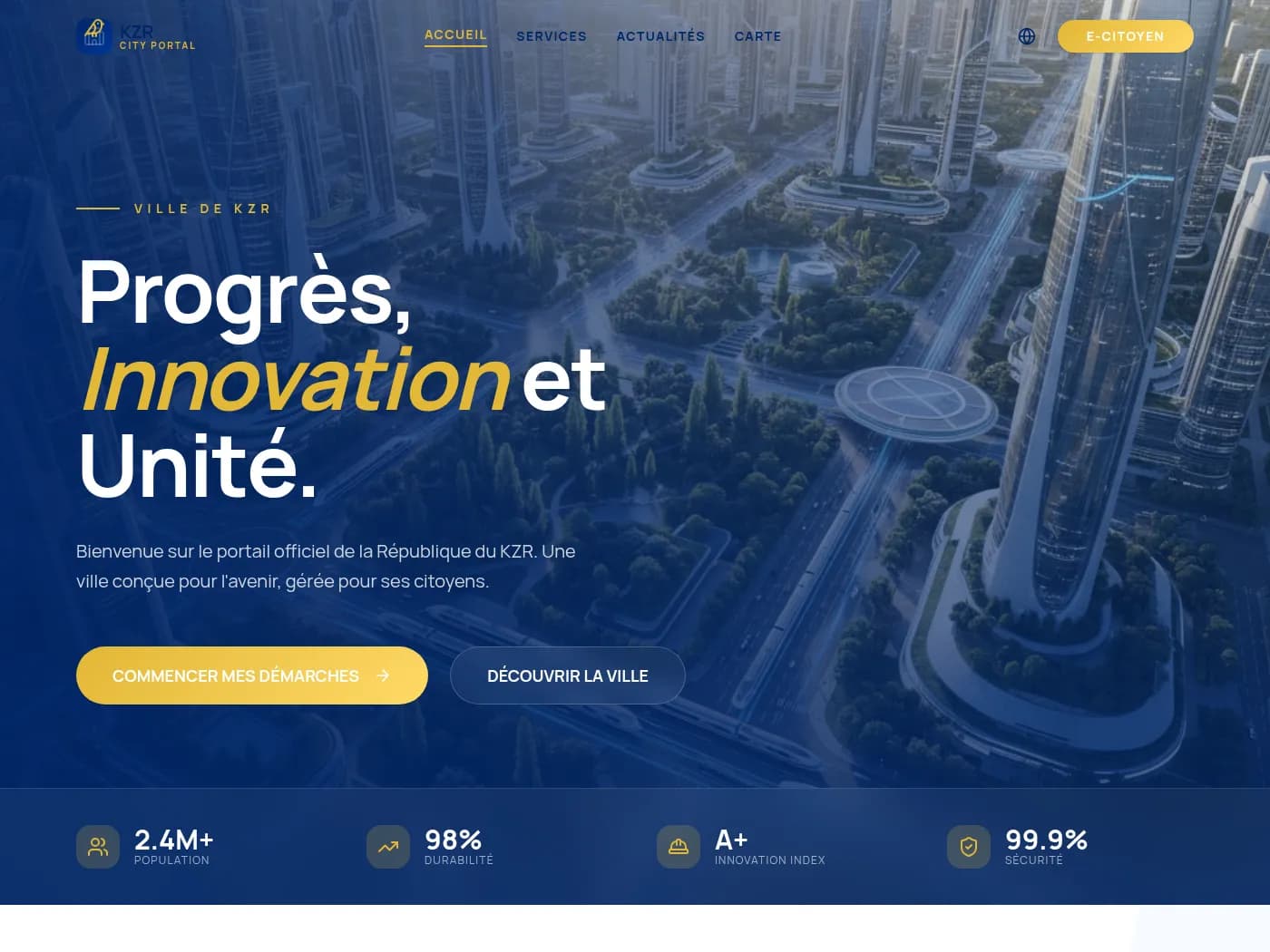 KZR City Portal