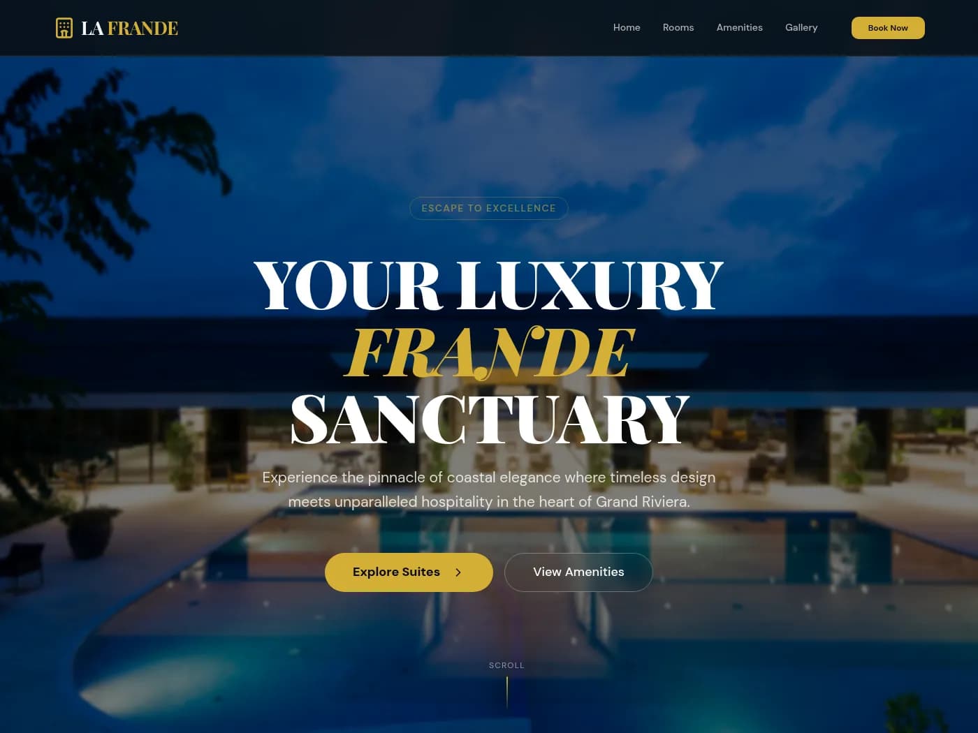 La Frande Hotel Site