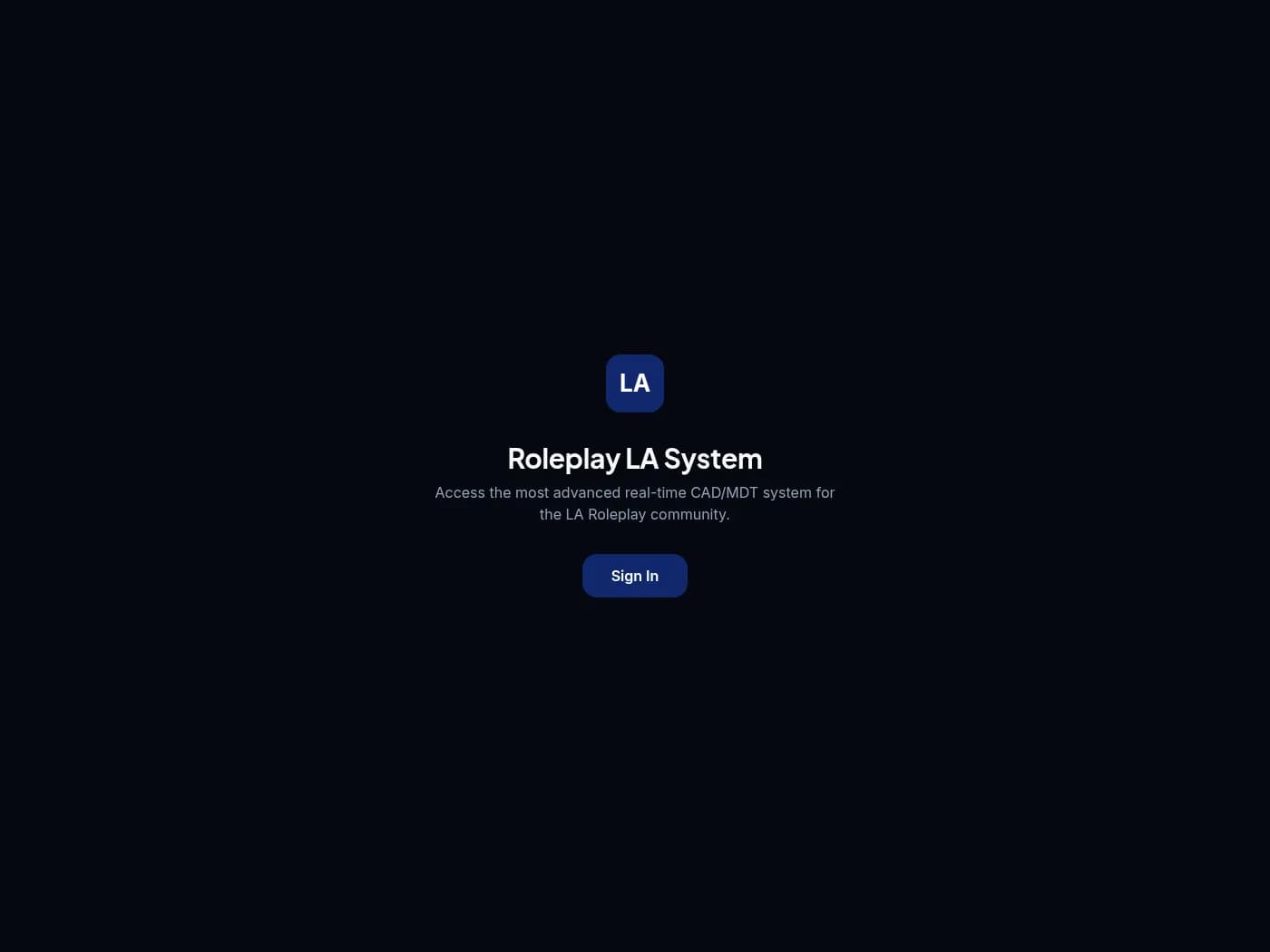 Roleplay LA System