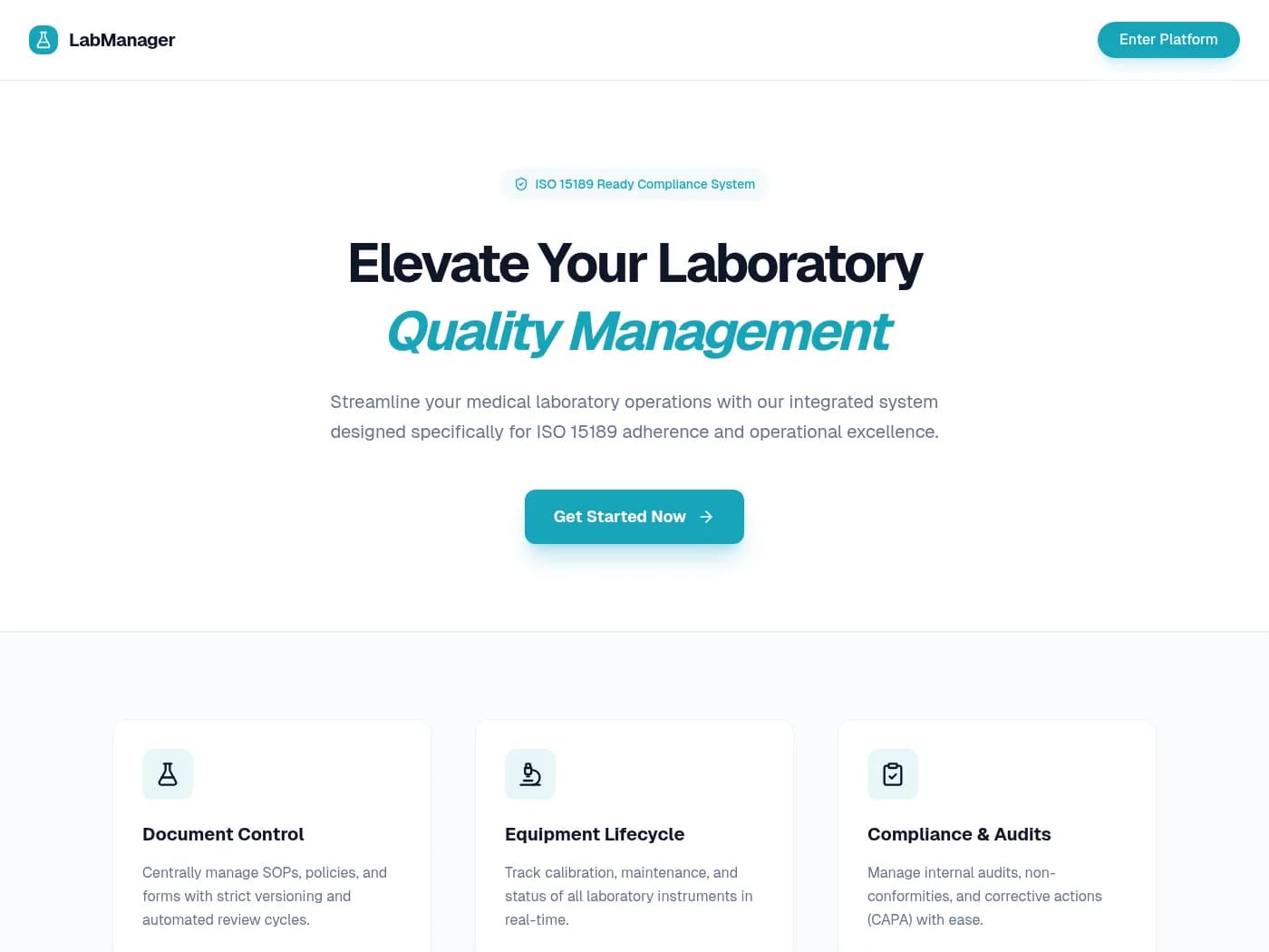 Lab Quality Manager