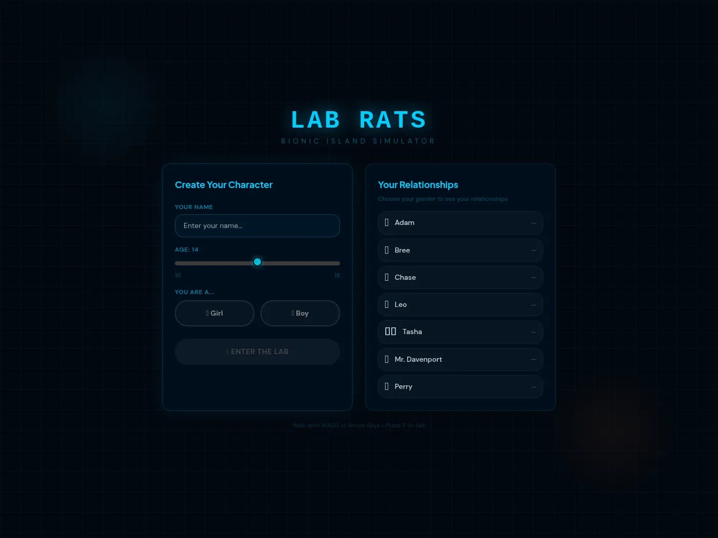 Lab Rats: Show Simulator