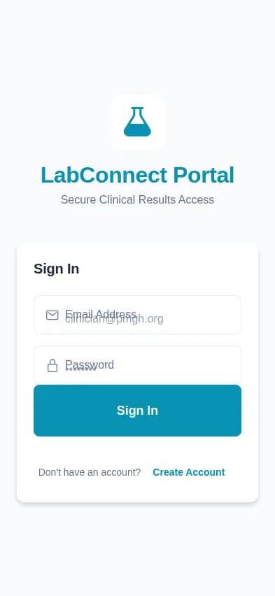 LabConnect Portal