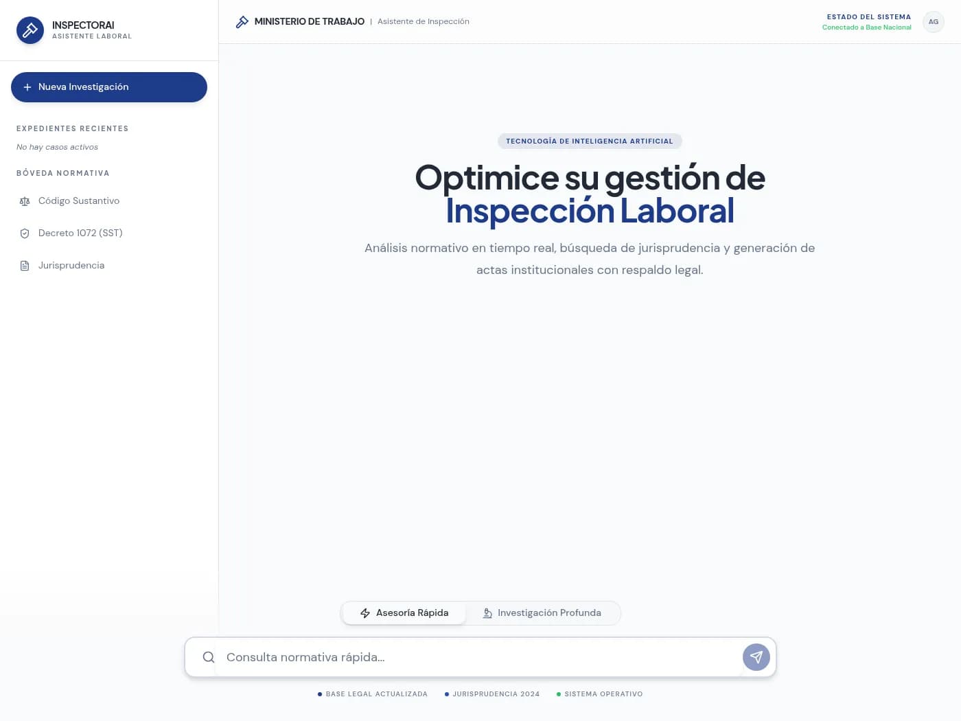 Labor Inspector AI Assistant