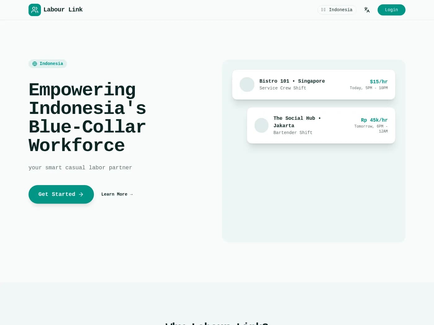 Labour Link Platform