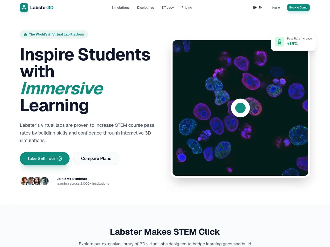 3D Virtual Labster Clone