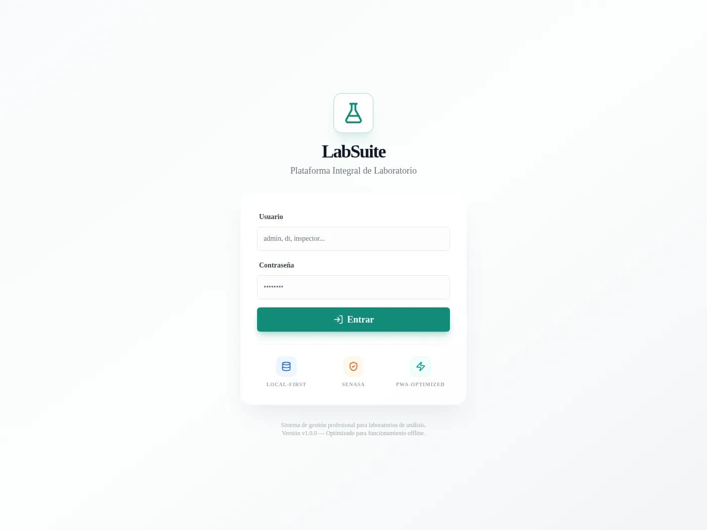 LabSuite PWA & Desktop