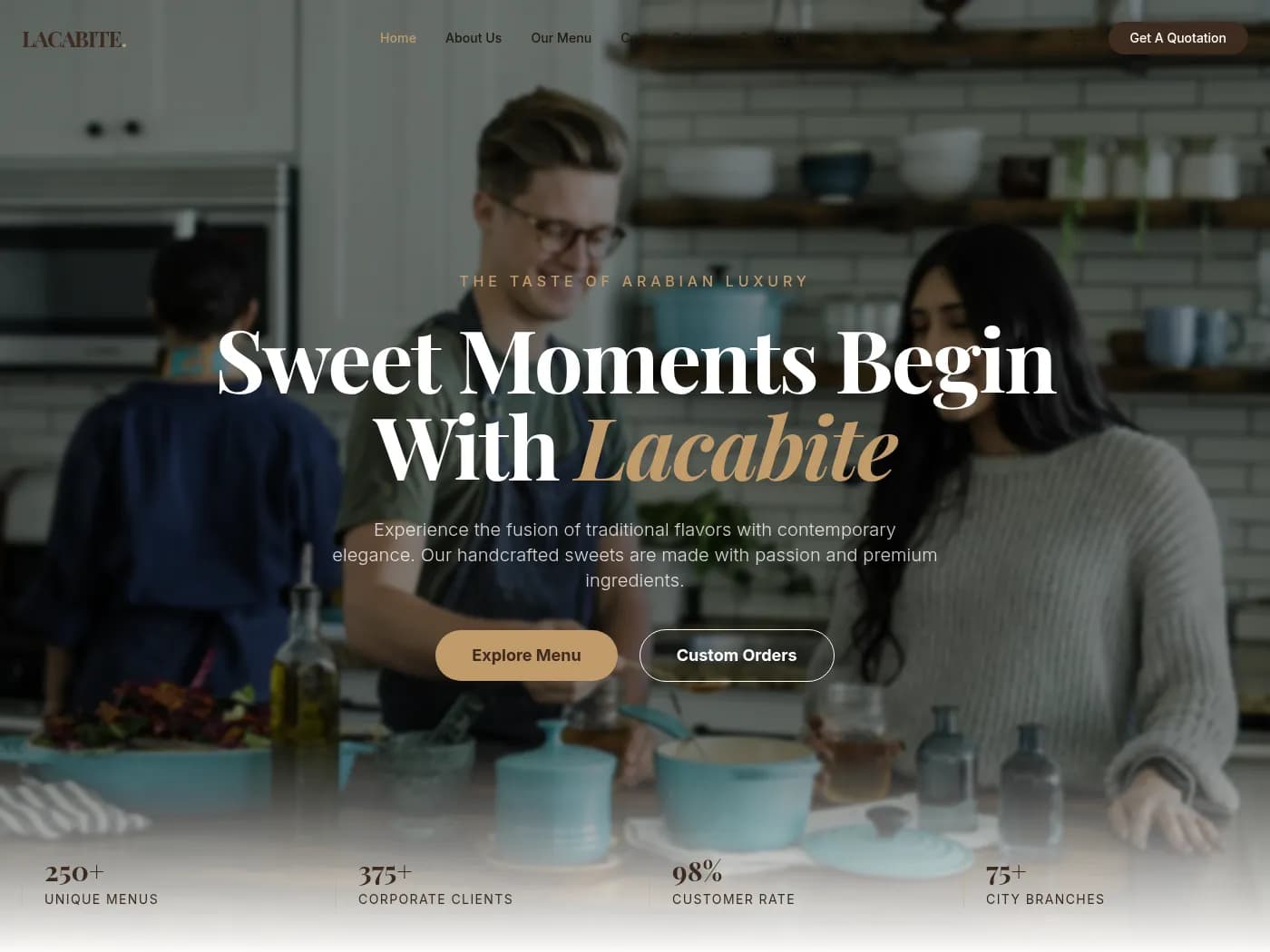 Lacabite Premium Bakery Site