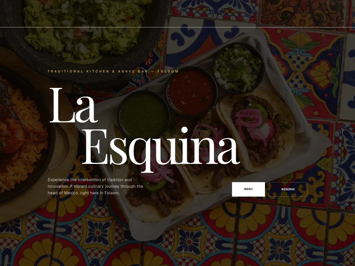 La Esquina Kitchen Site